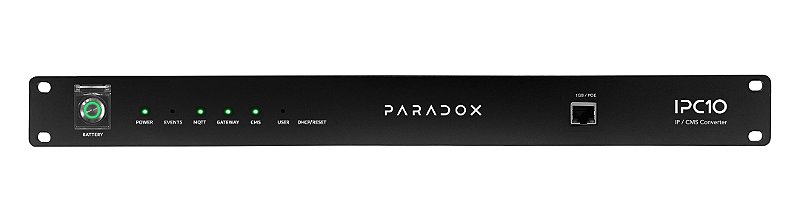 Conversor IP para CMS, MQTT, 5.000 contas PARADOX IPC10 - Securi Store