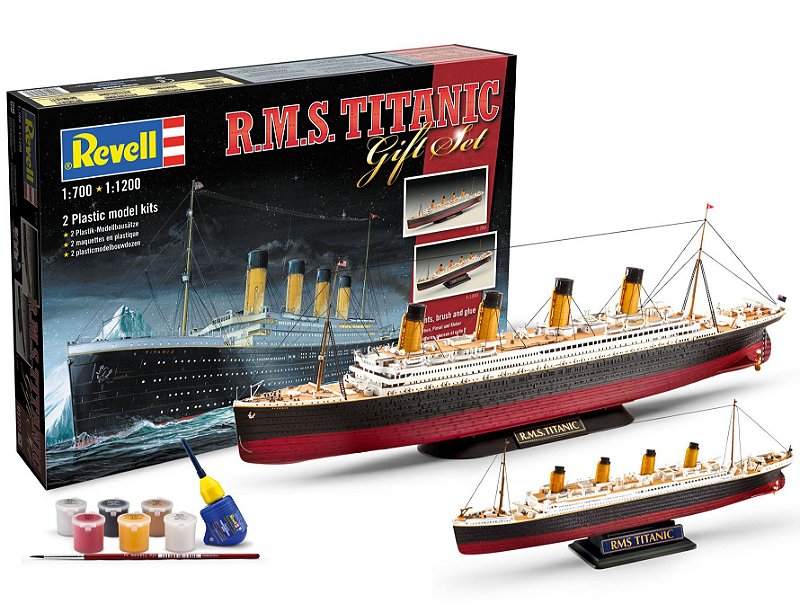 Gift-Set R.M.S. Titanic - 1/700 e 1/1200 - BLIMPS