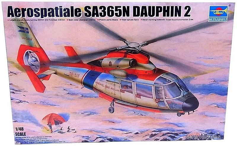 Aerospatiale SA365N Dauphin 2 - 1/48 - BLIMPS