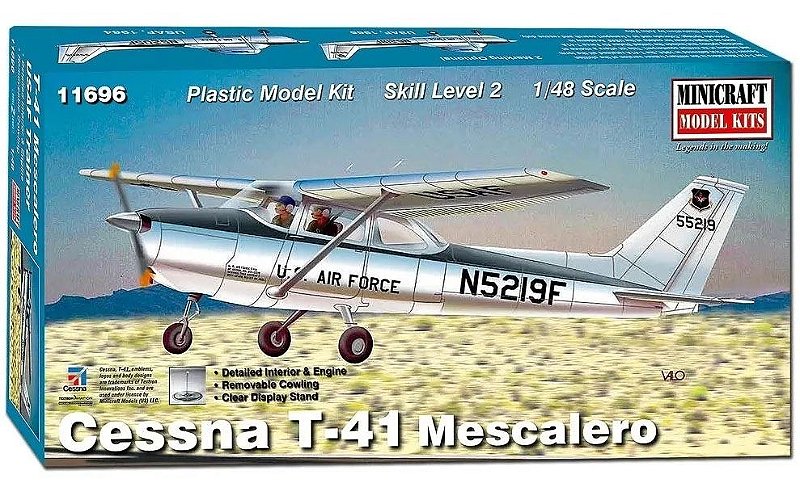 Cessna T-41 Mescalero - 1/48 - Minicraft 11696 - BLIMPS