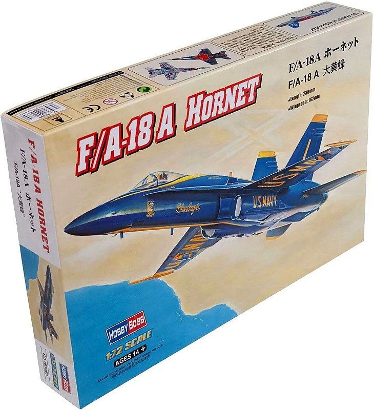 F/A-18A Hornet - 1/72 - HobbyBoss 80268 - BLIMPS