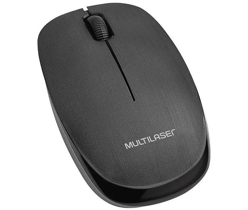 Mouse Sem Fio BR Preto 2.4Ghz Desempenho e Conectividade Sem Limites ...