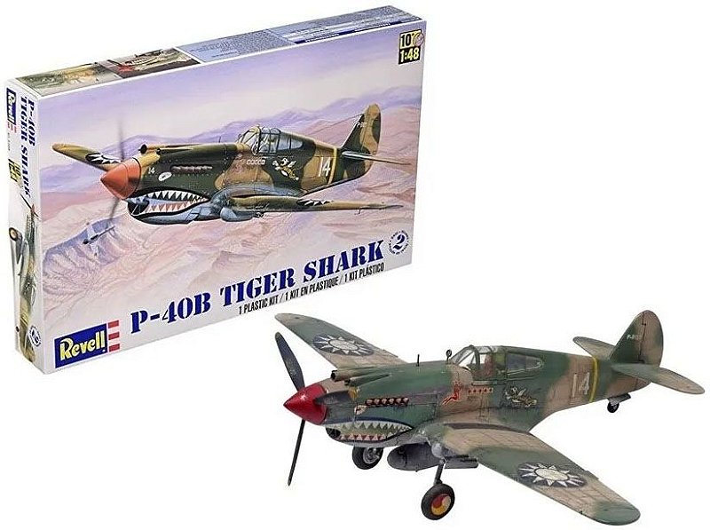 P-40B Tiger Shark - 1/48 - Revell 85-5209 - BLIMPS