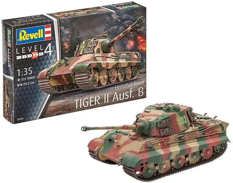 Tiger II Ausf. B - Henschel Turret - 1/35 - Revell 03249 - BLIMPS