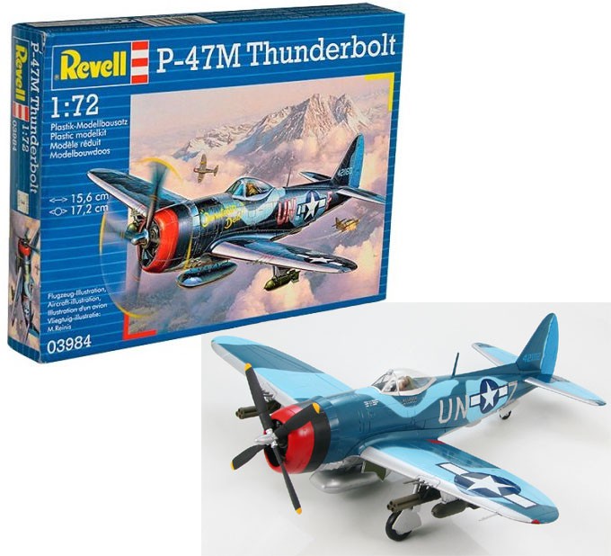 Republic P-47M Thunderbolt - 1/72 - Revell 03984 - BLIMPS