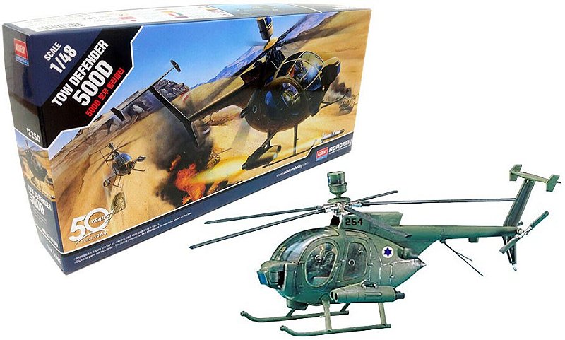 Hughes 500D TOW Defender - 1/48 - Academy 12250 - BLIMPS
