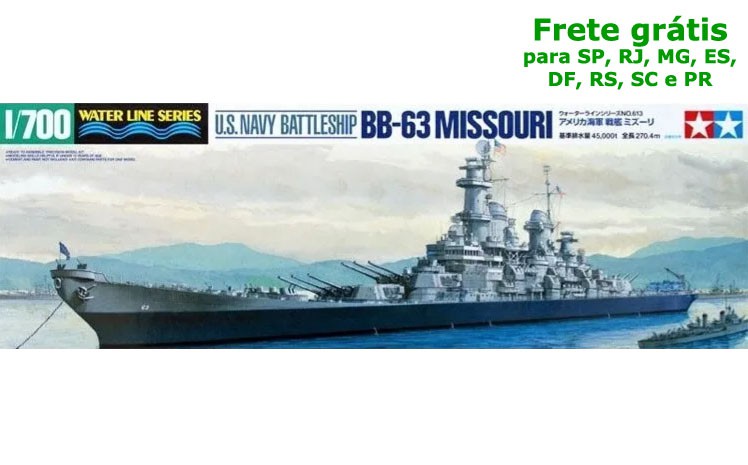 U.S. Navy Battleship BB-63 Missouri - 1/700 - Tamiya 31613 - BLIMPS
