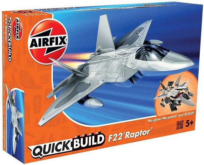 Quick Build F22 Raptor - Airfix J6005 - BLIMPS