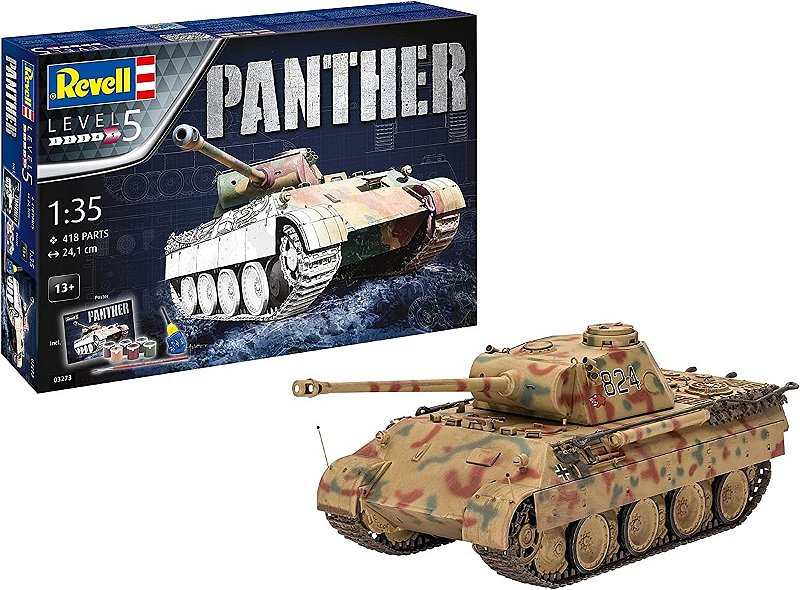 Gift-Set Panther Ausf. D - 1/35 - Revell 03273 - BLIMPS