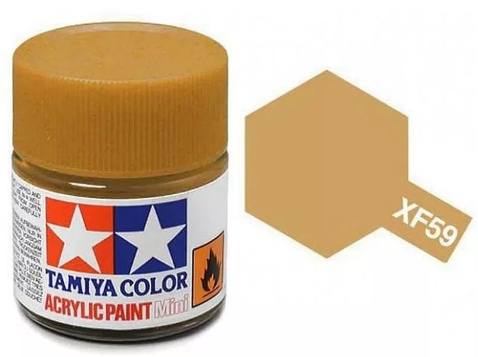 Tinta Acrílica Mini XF-59 Areia (10 ml) - Tamiya 81759 - BLIMPS