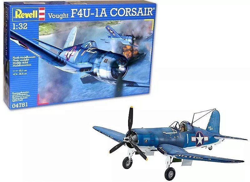 Vought F4U-1A Corsair - 1/32 - Revell 04781 REEMBALADO - BLIMPS