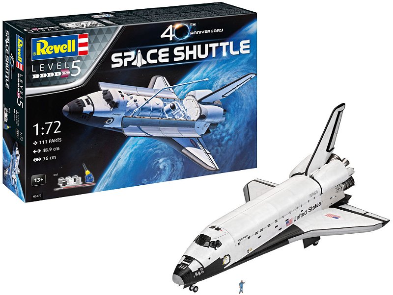 Gift Set Space Shuttle 40th Anniversary - 1/72 - Revell 05673 - BLIMPS