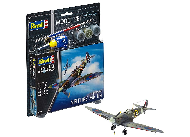 Model Set Supermarine Spitfire Mk.IIa - 1/72 - Revell 63953 - BLIMPS