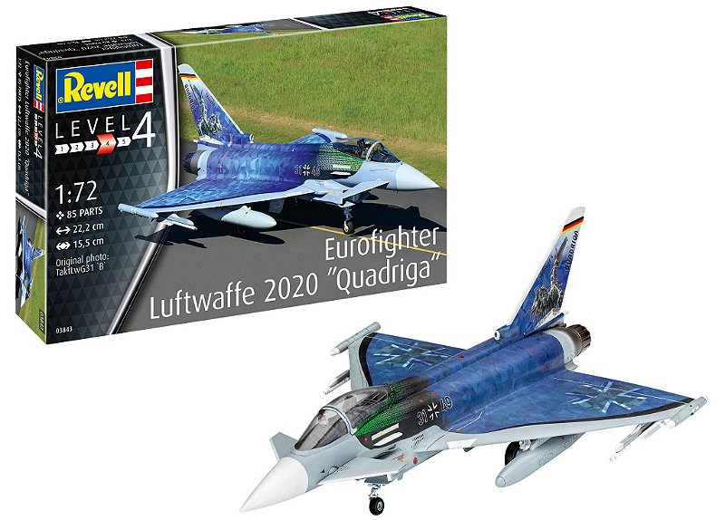 Eurofighter Luftwaffe 2020 "Quadriga" - 1/72 - Revell 03843 - BLIMPS