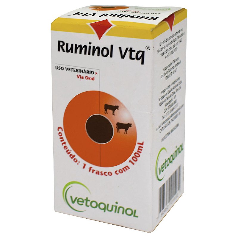 Ruminol 100 Ml - Agro Shop Chuí