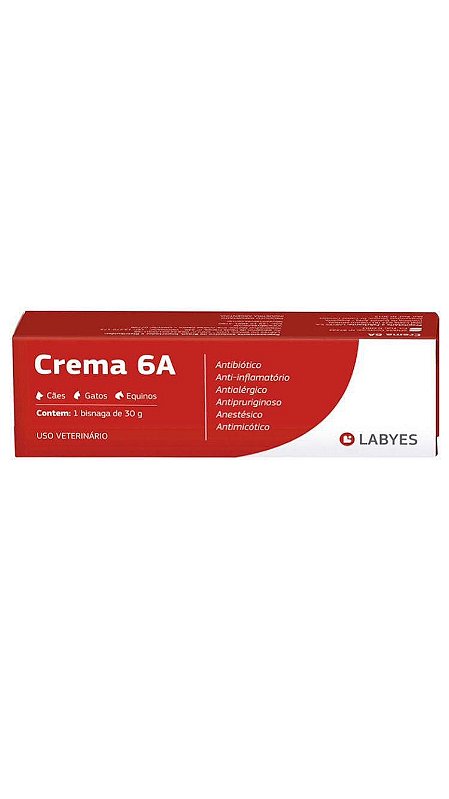Crema 6a 15g - Agro Shop Chuí