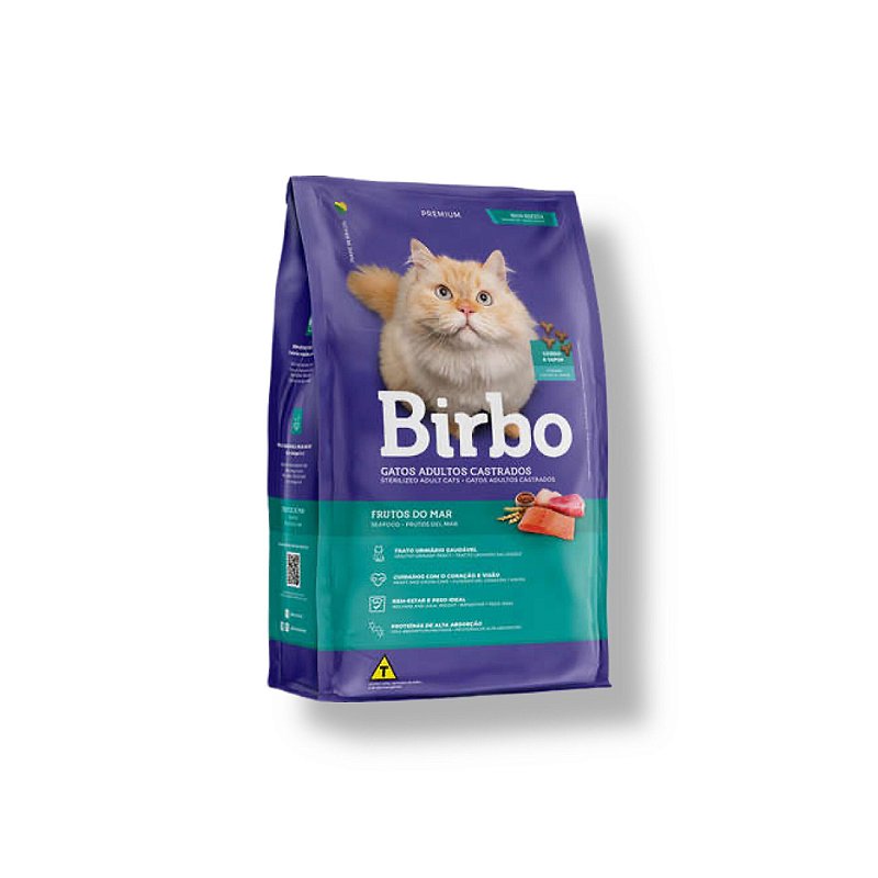 Birbo Gatos Castrados 15kg - Agro Shop Chuí