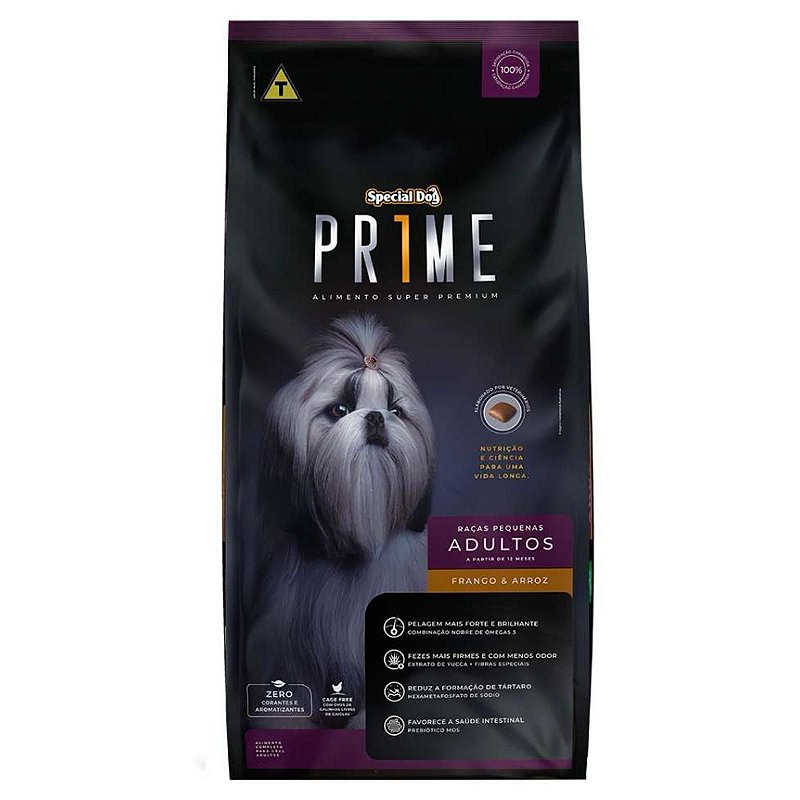 Racao Special Prime dog Ad R.P Frango e Arroz 15kg - Agro Shop Chuí