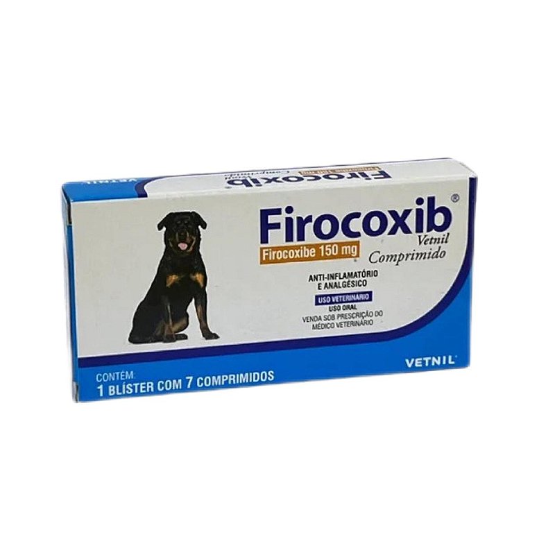 Firocoxib Comprimido 150mg - Vetnil - Agro Shop Chuí
