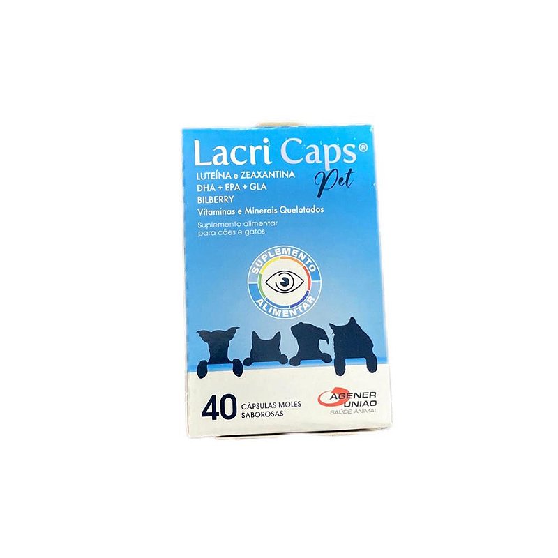 Lacri Caps Pet 40 Caps -Agener Uniao - Agro Shop Chuí