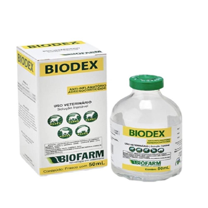 Biodex Injetavel 50 Ml - Biofarm - Agro Shop Chuí