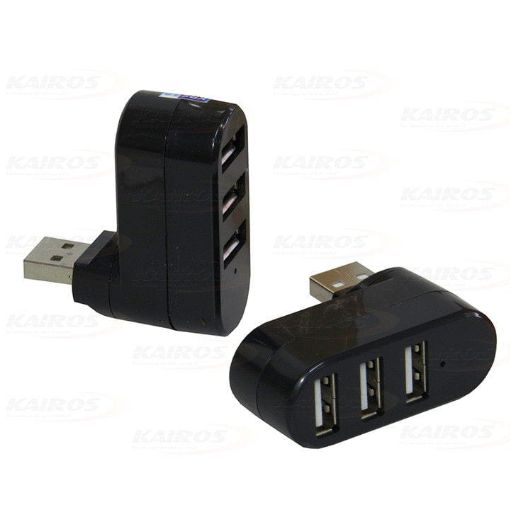 HUB Knup 3 Portas Rotação 180 Graus USB Horizontal Vertical HB-T82 ...