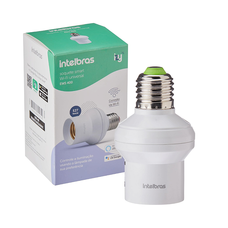 Interruptor Inteligente Soquete E27 EWS Intelbras - Prime Utilidades