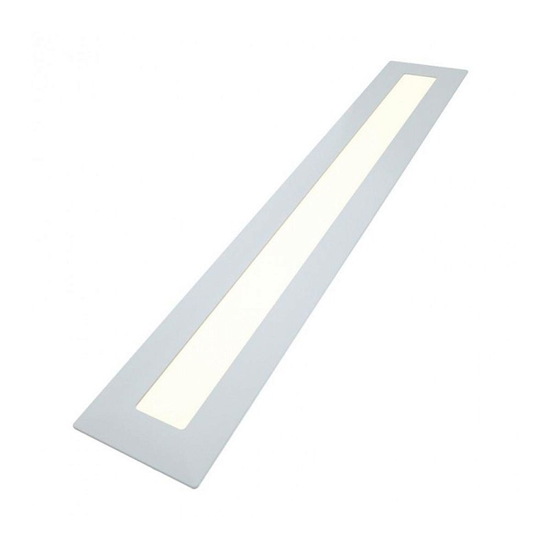 PAINEL LED RETANGULAR EMBUTIR 40W 120X10 4000K - LUMINATTI - AG Leste ...