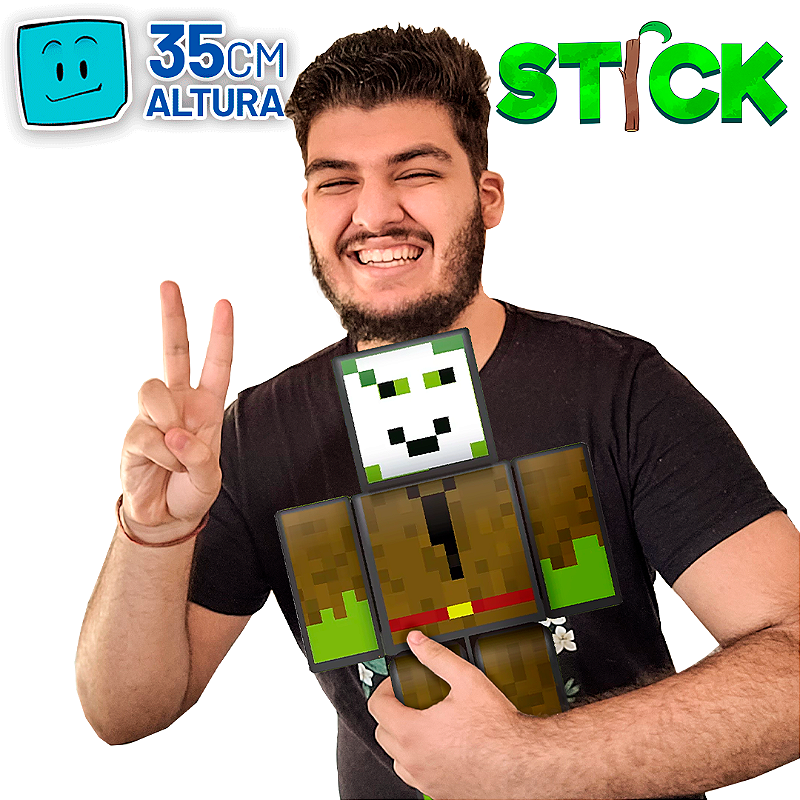 Boneco STICK Problems Grande - 35CM - ALGAZARRA - Curta Loja - Produtos ...