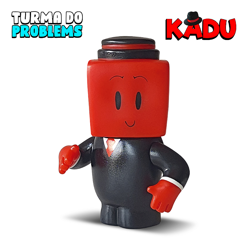 MINI BONECO VINIL ARTICULADO - KADU - Curta Loja - Produtos Licenciados ...
