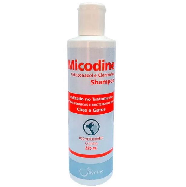 Shampoo Micodine 225ml Syntec - BichosPetshop