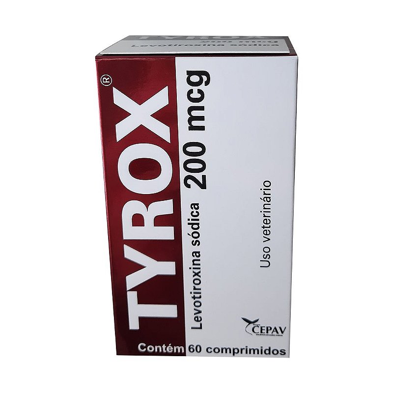 Tyrox 200mcg - BichosPetshop
