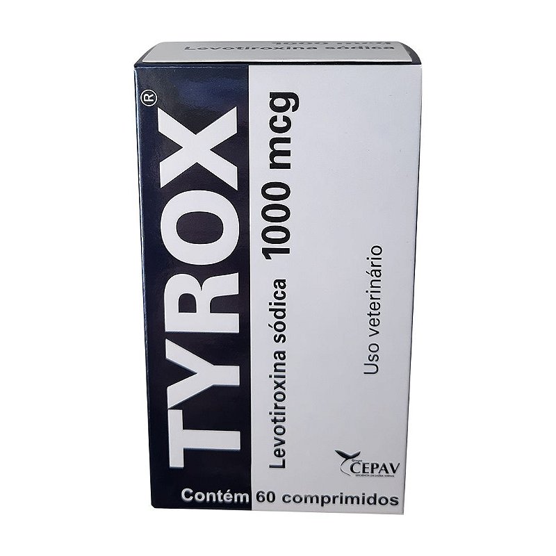 Tyrox 1000 Mcg - BichosPetshop