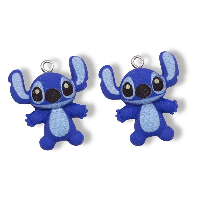 Pingente de Brinco e Colar Divertido 10un Criativos Stitch - Comprar ...