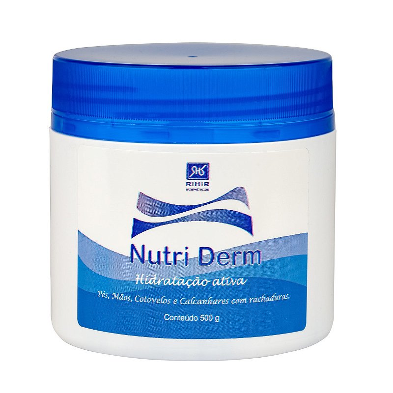 Nutri Derm Hidratação Ativa Creme 500g RHR - Cosméticos Natalia