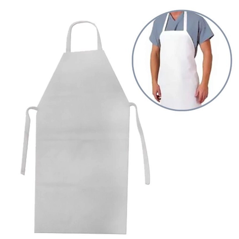 Avental Pvc Forrado Plus Branco 1,20x0,65M Brascamp - Cosméticos Natalia