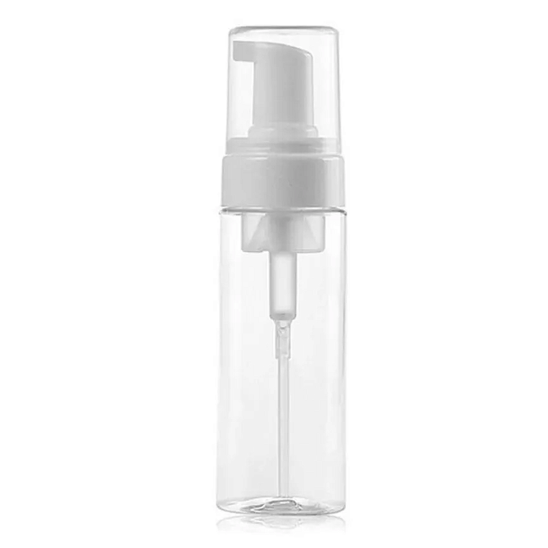 Frasco Pump Espumador Transparente 80ml - Cosméticos Natalia
