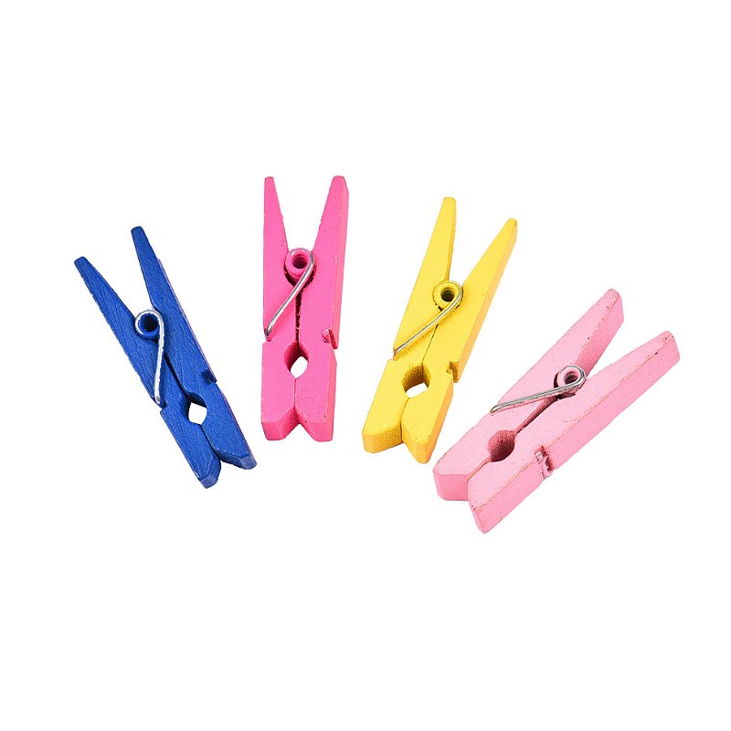 Mini Prendedor P Colorido 4885 - 12 un. - Loja oficial Daiara