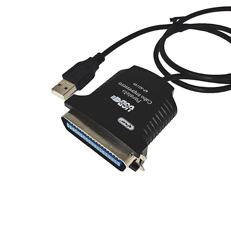 Cabo Conversor USB Paralelo DB36 LPT Impressora LX300 36 Pin - Tradez ...