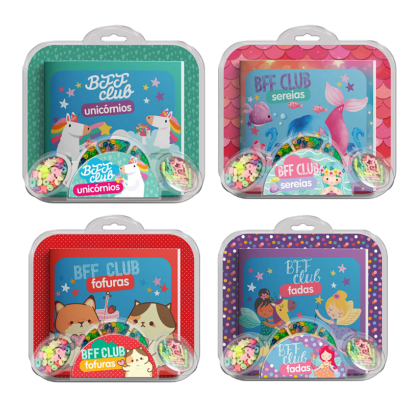 Kit Melhores Amigas BFF Club - Papel Picado - Papelaria, presentes ...