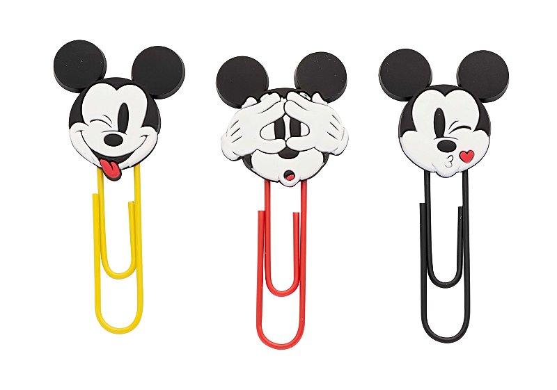 Clips Mickey Mouse - Papel Picado - Papelaria, presentes, Scrapbook ...