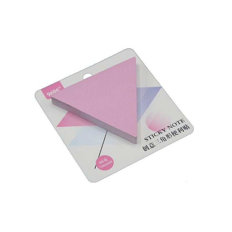 Bloco Post It Triângulo - Papel Picado - Papelaria, presentes ...