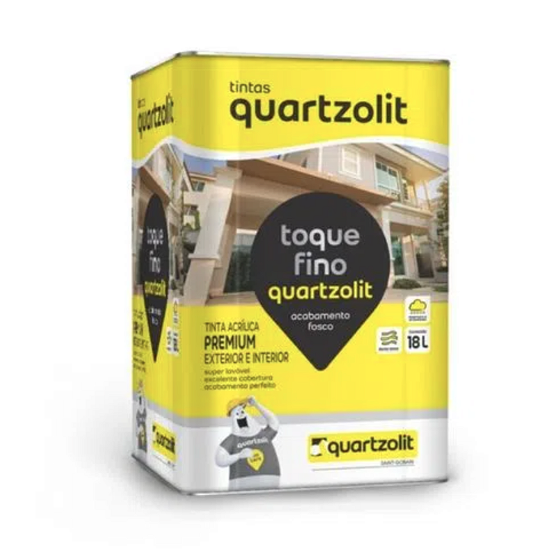 Tinta AcrÍlica Premium Branco Neve (Lata 18 Litros) - WEBER - Comercial ...