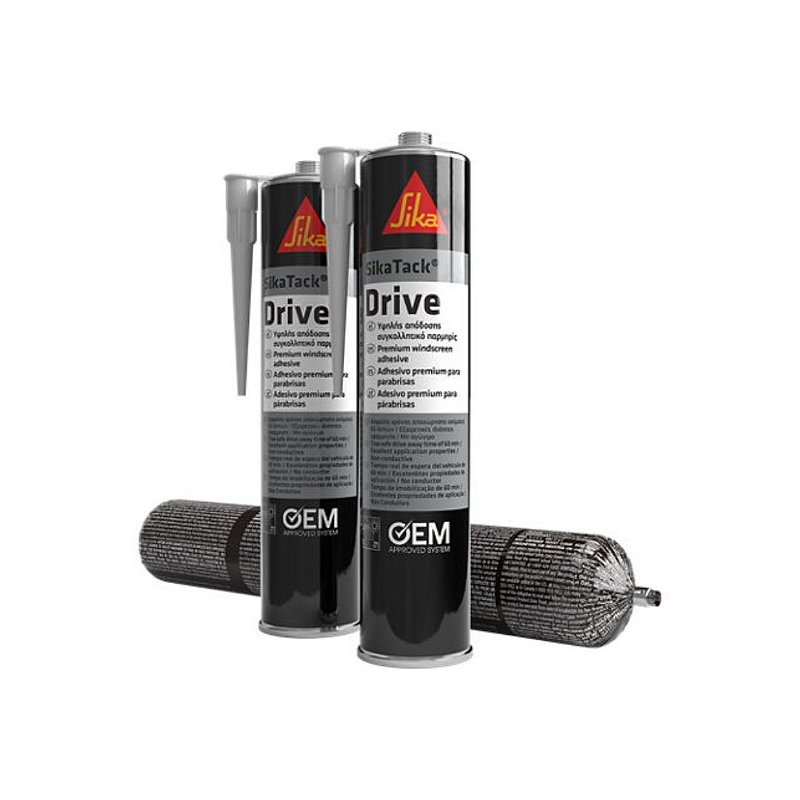 SikaTack Drive New 600ml - Reposição Vidros 60 min - CAC - Comercial ...