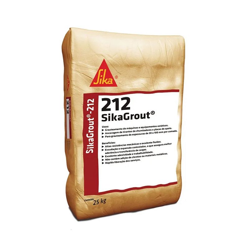 skc sika grout 212 saco 25 kg - Comercial Carvalho - Distribuidor ...