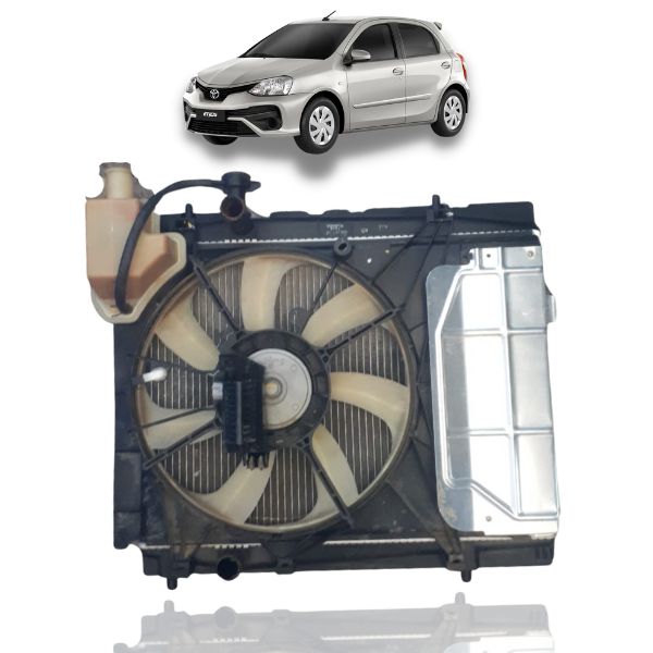 KIT RADIADOR TOYOTA ETIOS 2012 A 2016 - Radiadores Santo Antônio