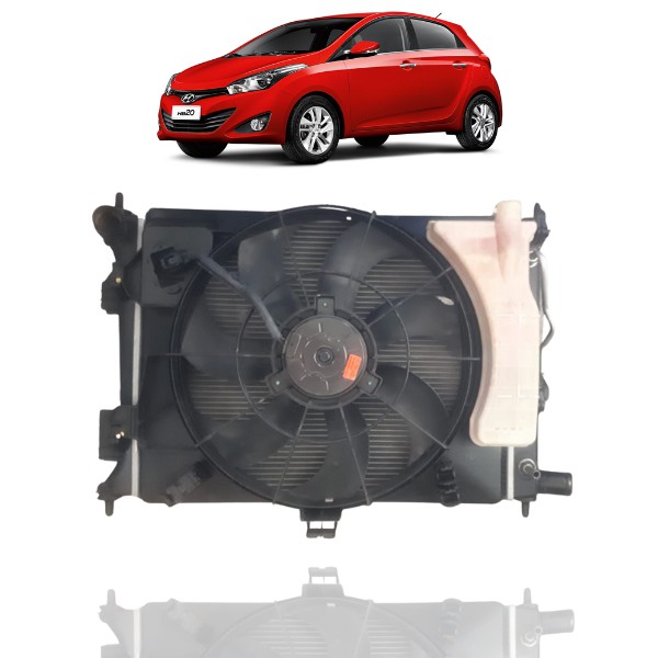 Radiador do HB20 e HB20S automático 2014 a 2019 - Radiadores Santo Antônio