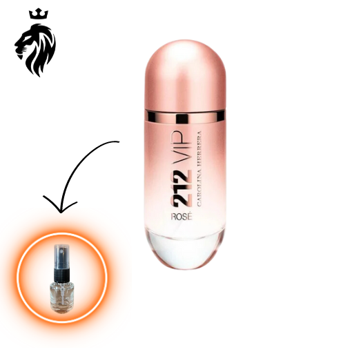 DECANT 212 Vip Rose Carolina Herrera - Lure Perfumaria