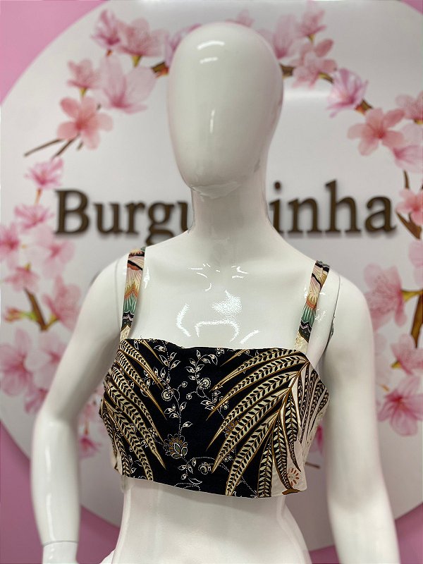 CROPPED FARM - G - BURGUESINHA BRECHO CHIC