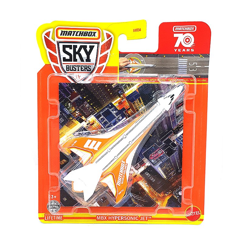 Matchbox Sky Busters MBX Hypersonic Jet - Mini Hunts